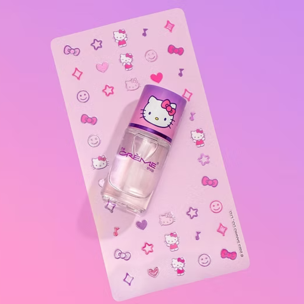 The Crème Shop x Hello Kitty – Kit de Esmalte Transparente con Calcio y ...